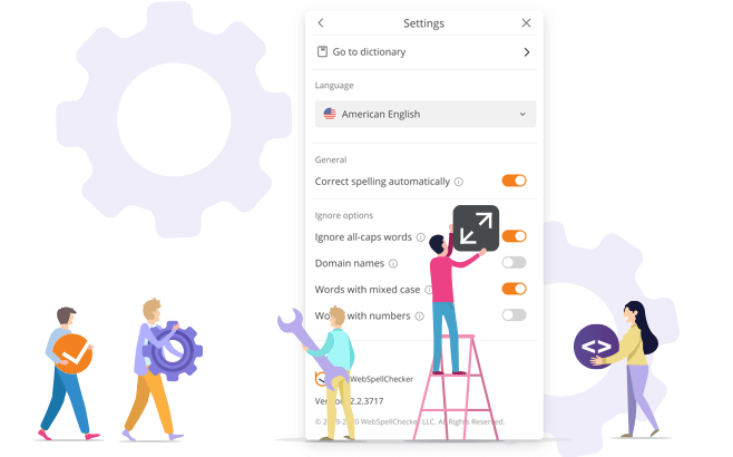 Spell & grammar check plugins for HTML & rich text editors | WProofreader